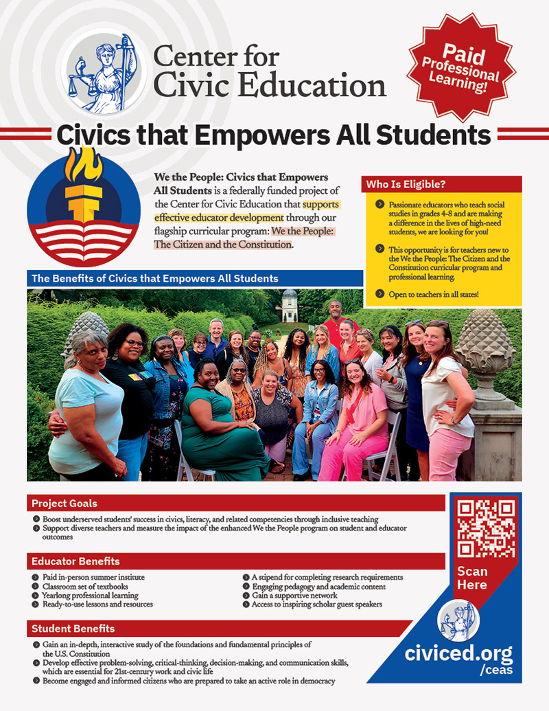 Civics that Empowers All Students - civiced.org