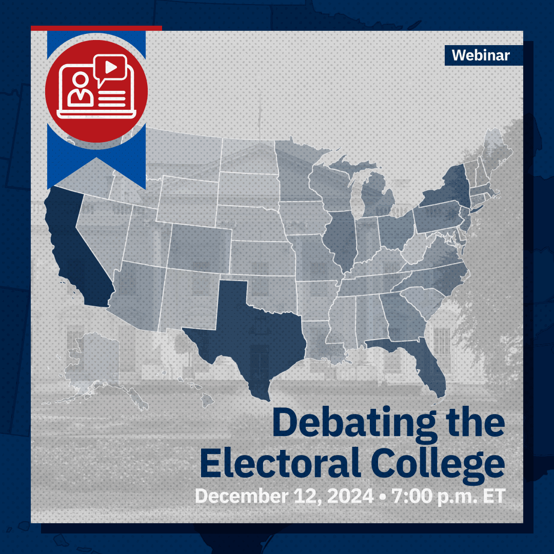 Webinar: Debating the Electoral College - civiced.org